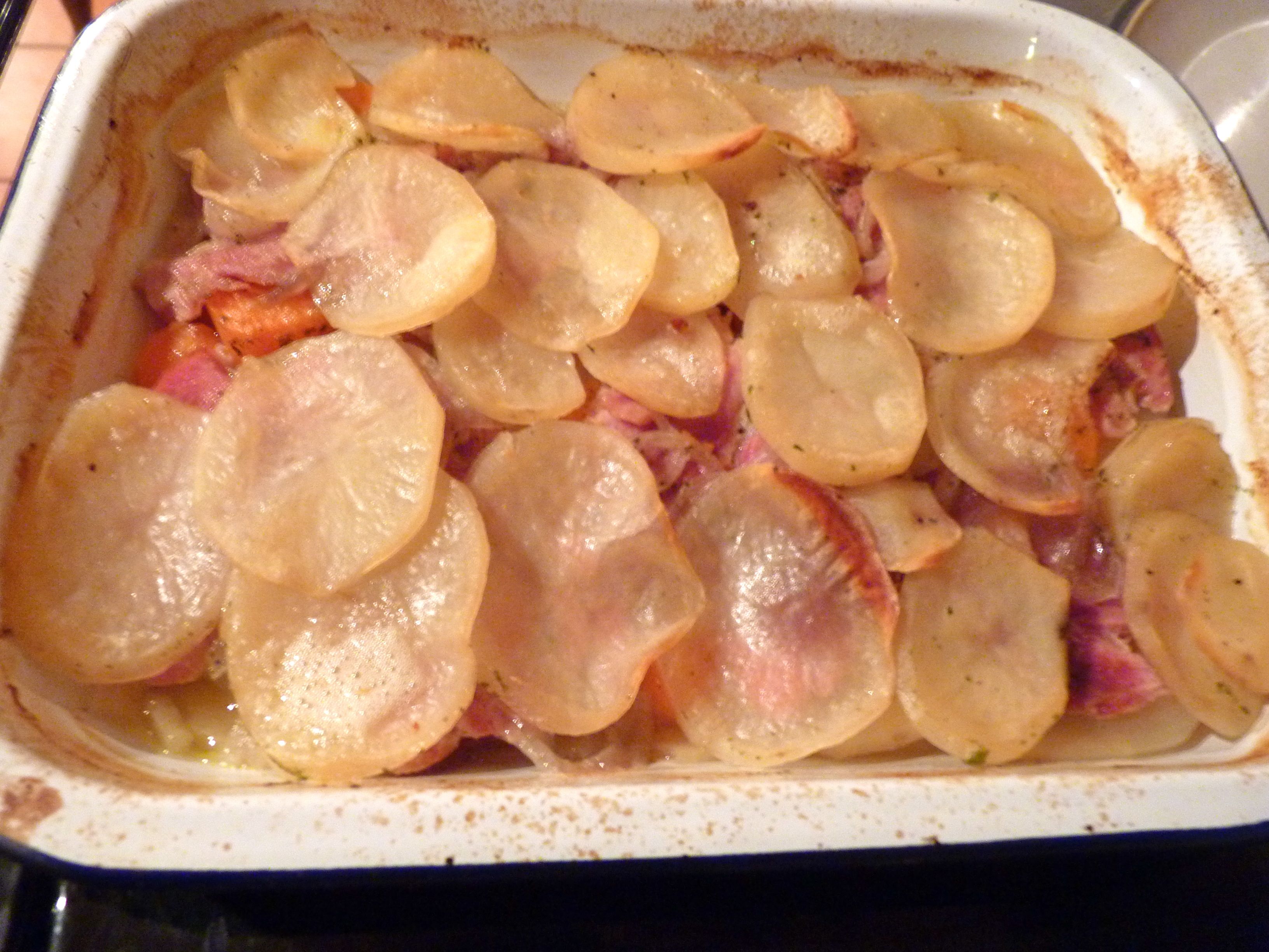 Ham and vegetable bake | The Ordinary Cook