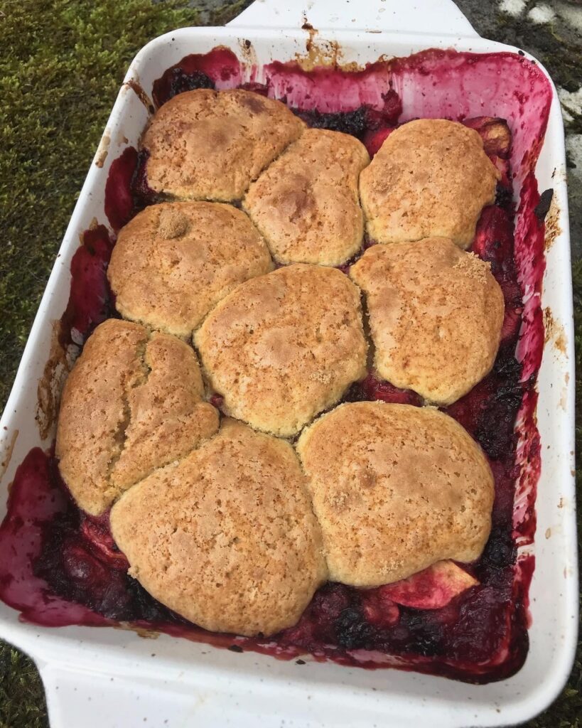Fruit cobbler - The Ordinary Cook